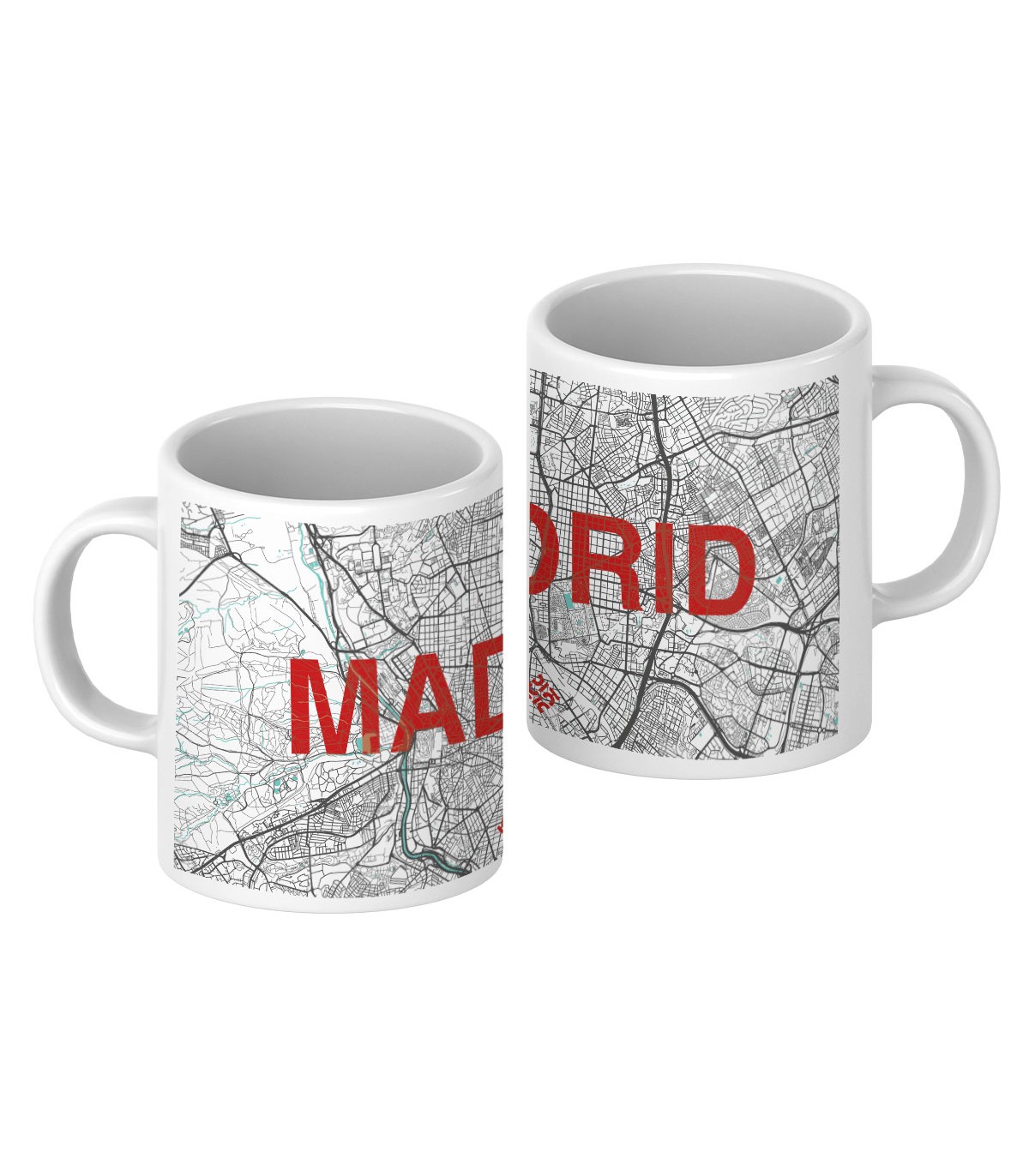 Comprar Taza Mapa de Madrid | Diseño Mapa | Taza diseño 100% original ...